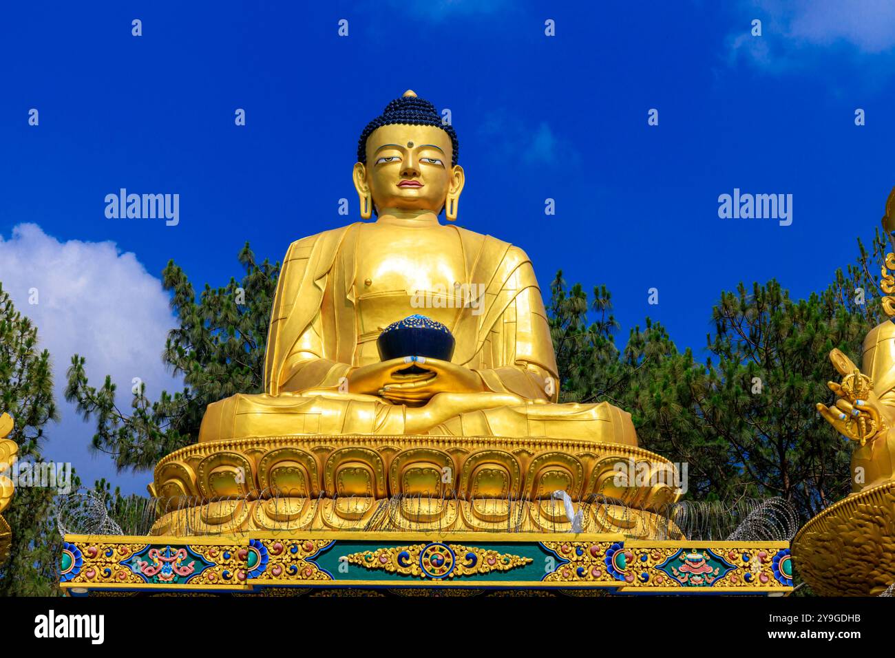 Statues of gods in Nepal. Nepali religious sacred place in a temple in ...