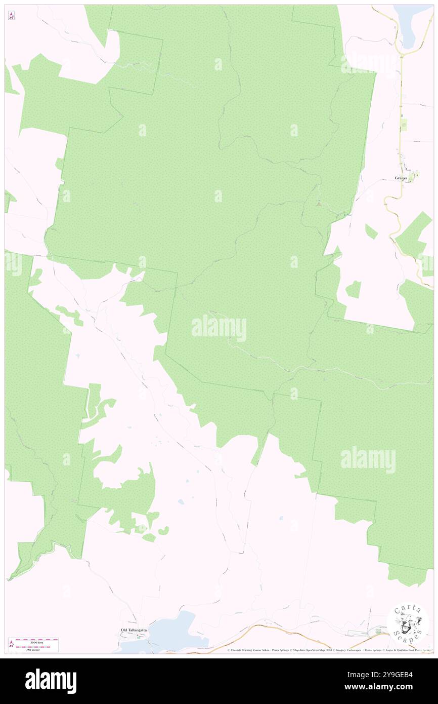 Mount Granya, Towong, AU, Australia, Victoria, S 36 8' 11'', N 147 16 ...