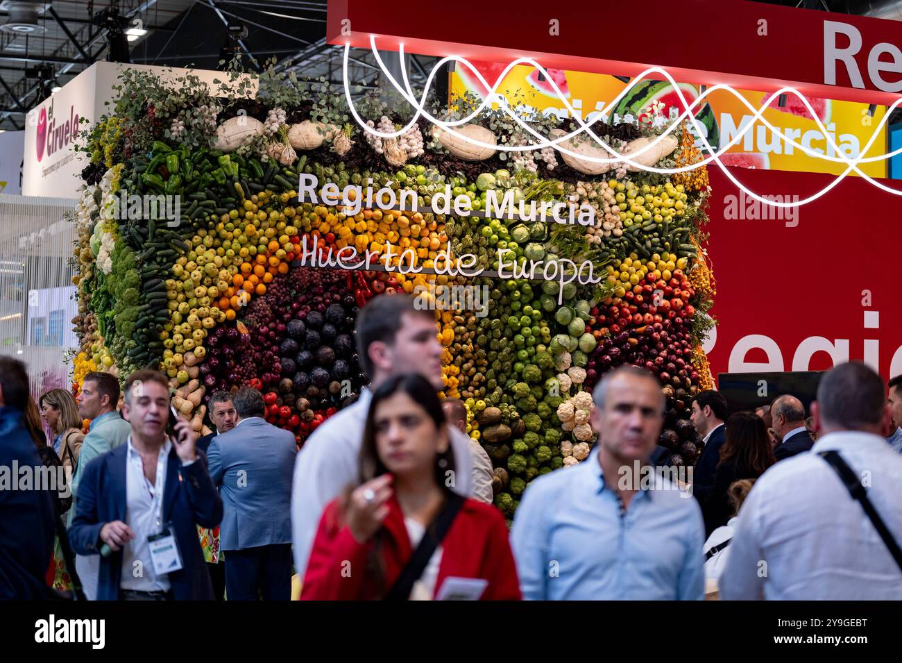 The Murcian pavilion seen during the 16th edition of the international fair for the world ...