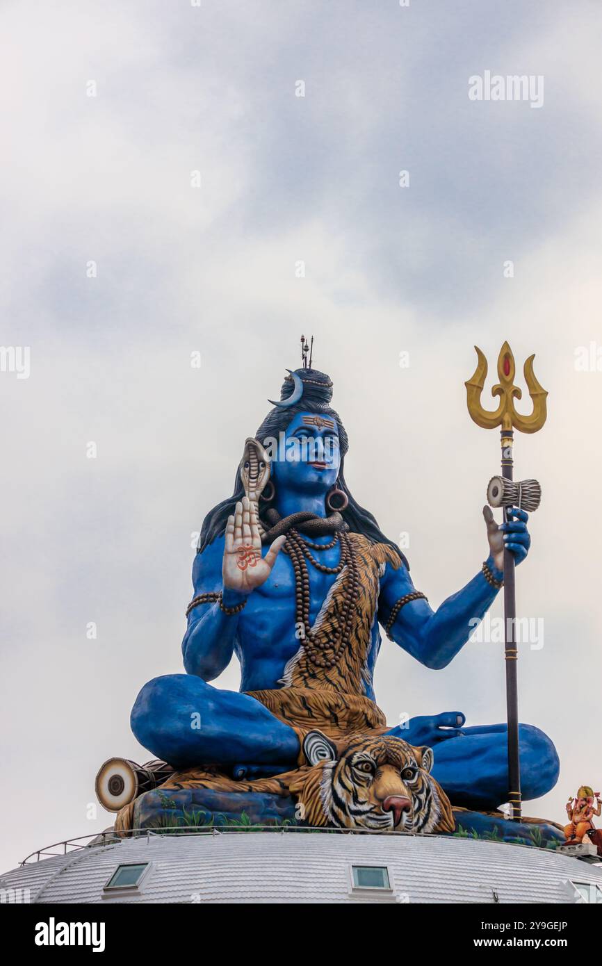 Statues of gods in Nepal. Nepali religious sacred place in a temple in ...