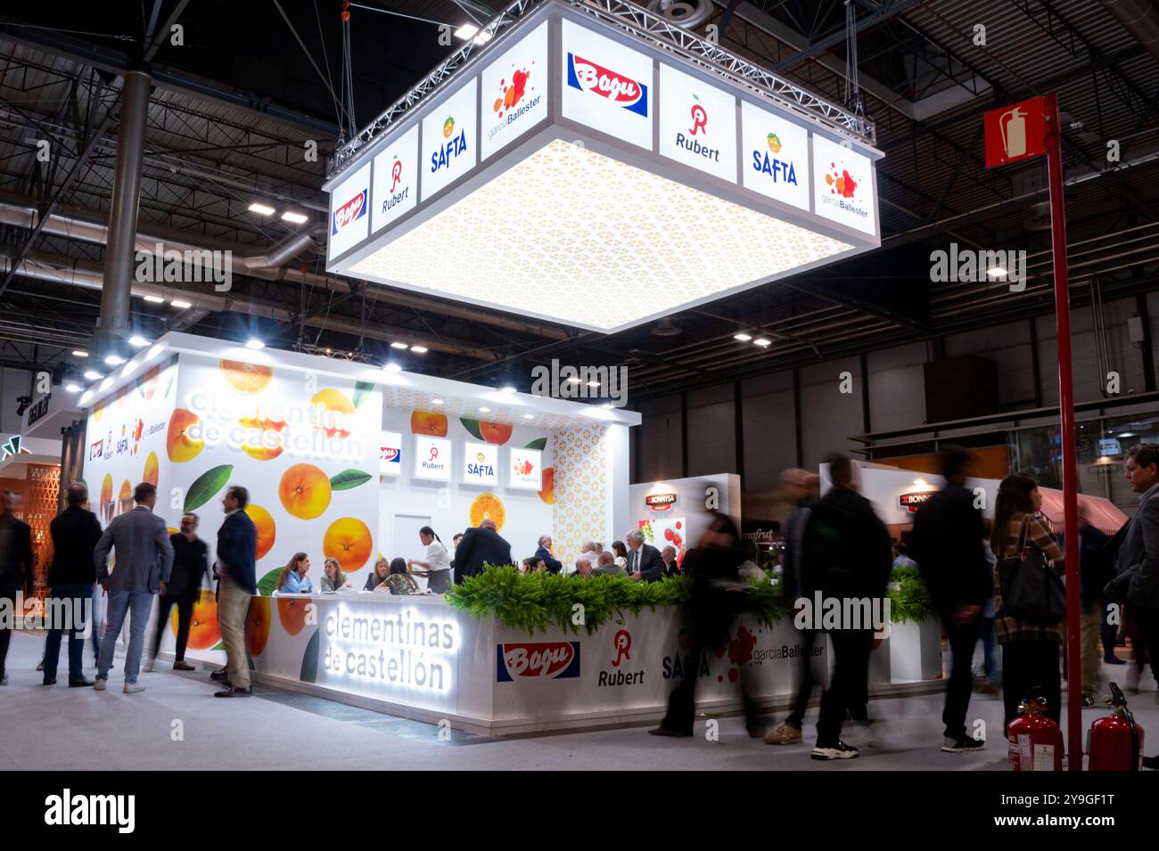 A general view of the 16th edition of the international fair for the world marketing of fruits ...