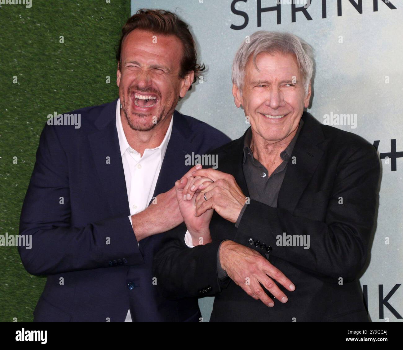 Ca. 08th Oct, 2024. Jason Segel, Harrison Ford at arrivals for Apple TV ...