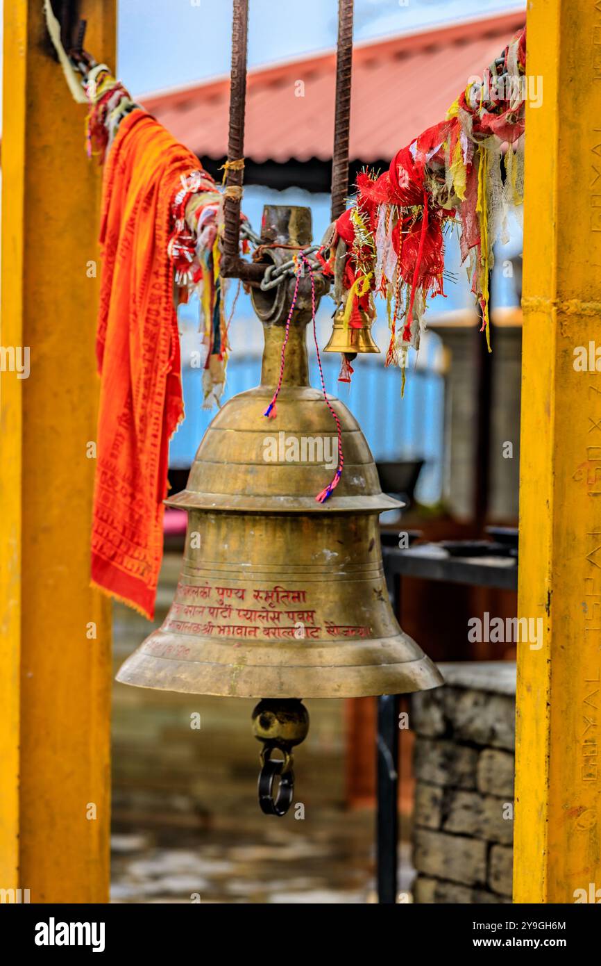Statues of gods in Nepal. Nepali religious sacred place in a temple ...