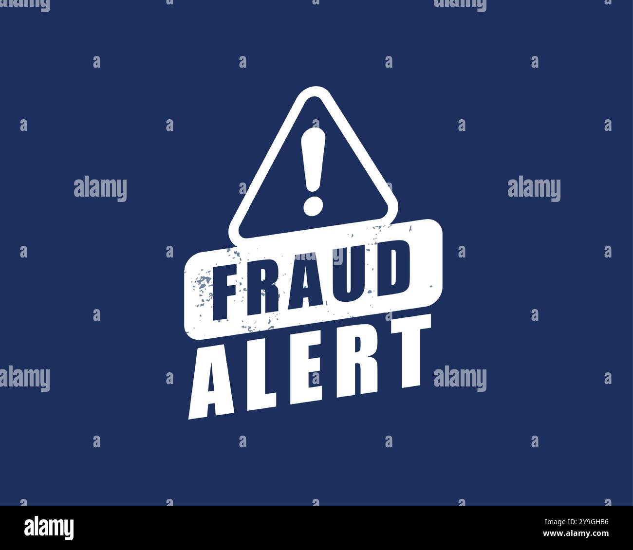 protect and secure your website with fraud alert warning background ...
