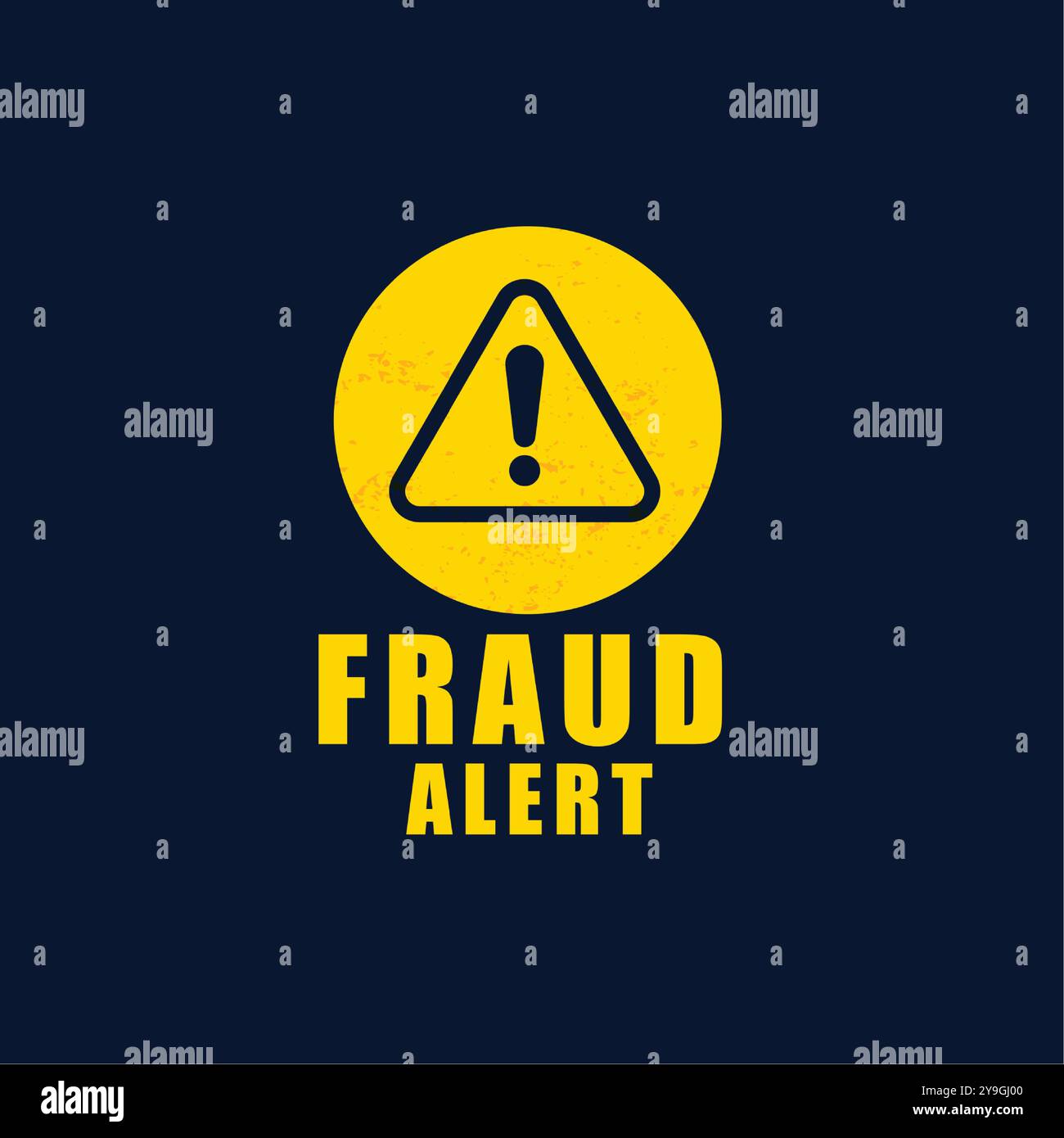 get your email secure and protected with fraud alert warning background ...