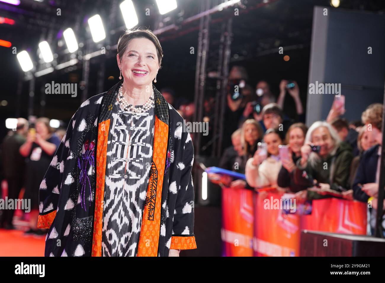 Isabella Rossellini attends the BFI London Film Festival gala screening ...