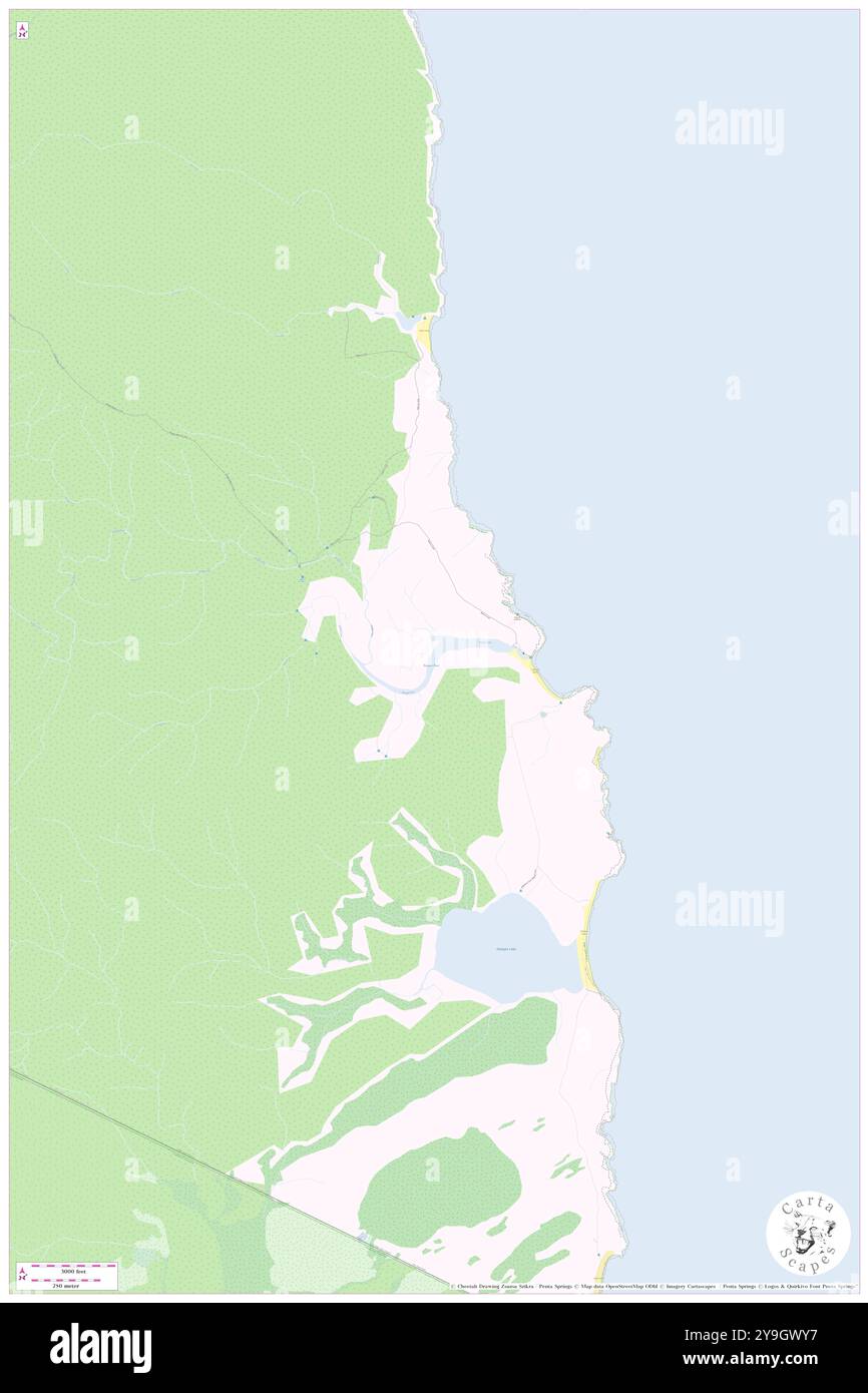 Nadgee River, Bega Valley, AU, Australia, New South Wales, S 37 26' 15 ...