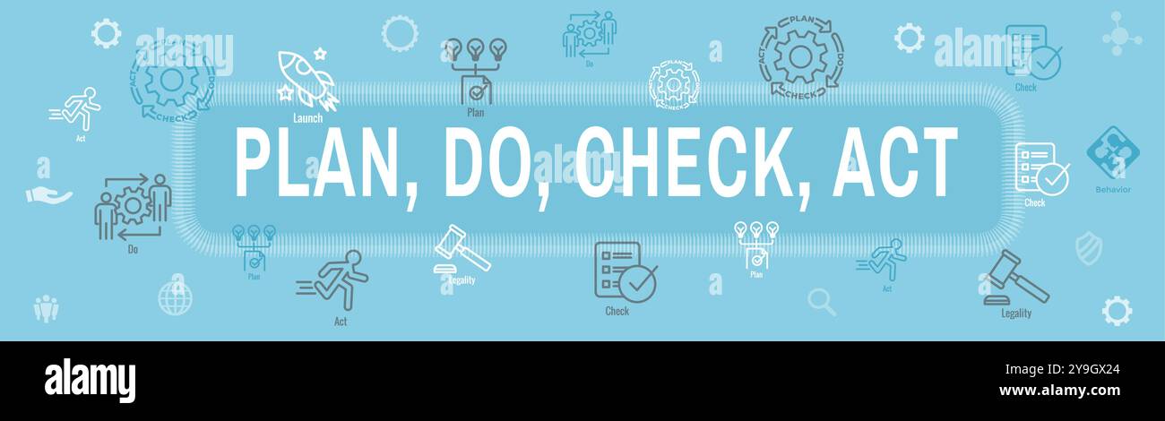 Plan Do Check Act Business Strategy Procedure for Continuous ...