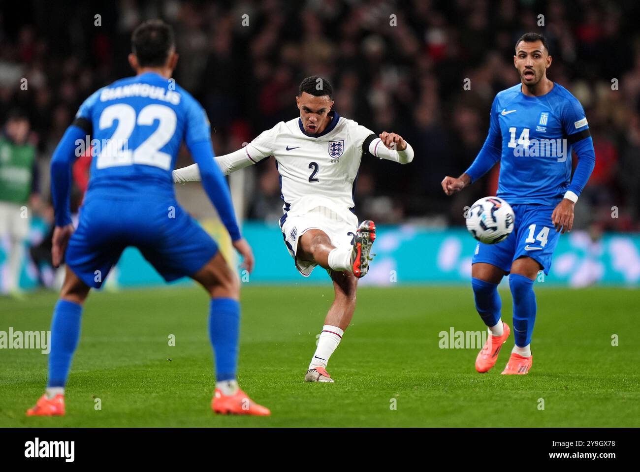England's Trent Alexander-Arnold during the UEFA Nations League Group ...