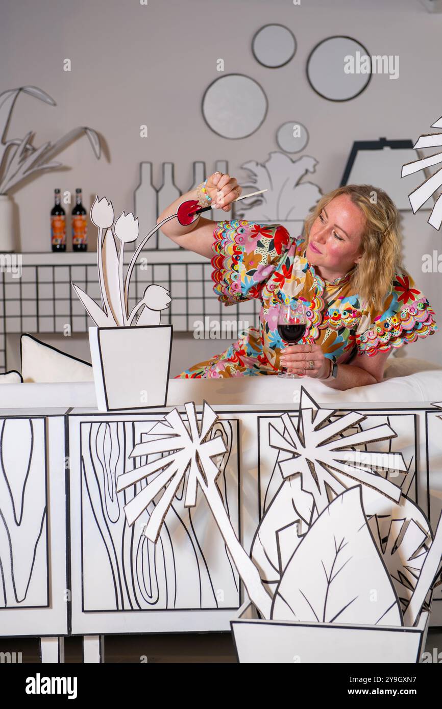 EDITORIAL USE ONLY Sophia Ferrari-Wills attends the VIP launch of Campo ...