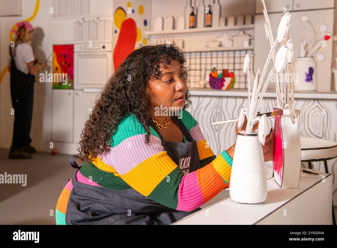 EDITORIAL USE ONLY Nicole Ocran attends the VIP launch of Campo Viejo's ...