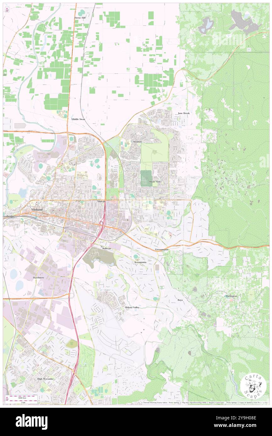 Collier Park, Mundaring, AU, Australia, Western Australia, S 31 53' 13 ...