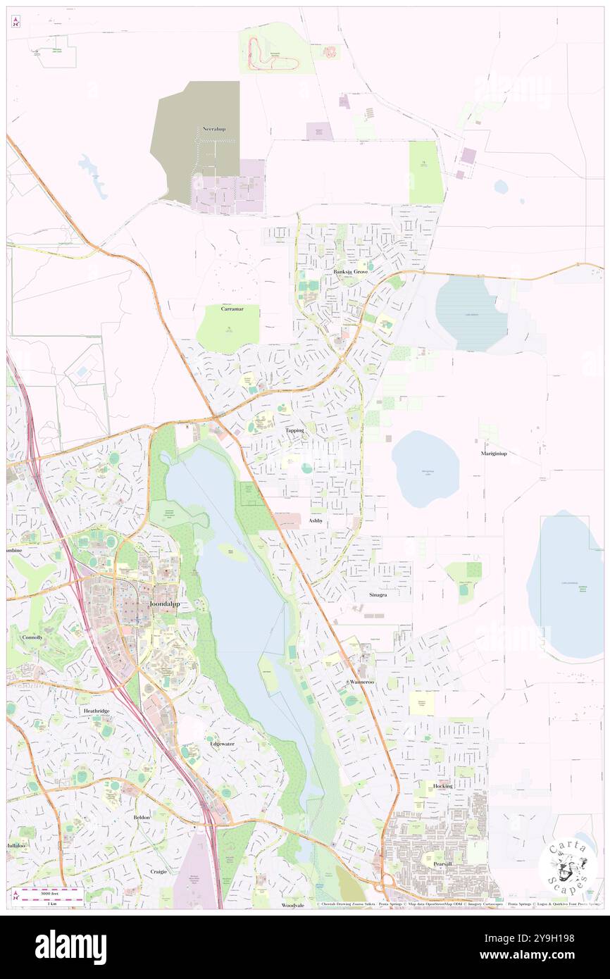 Spring Park, Wanneroo, AU, Australia, Western Australia, S 31 43' 19 ...