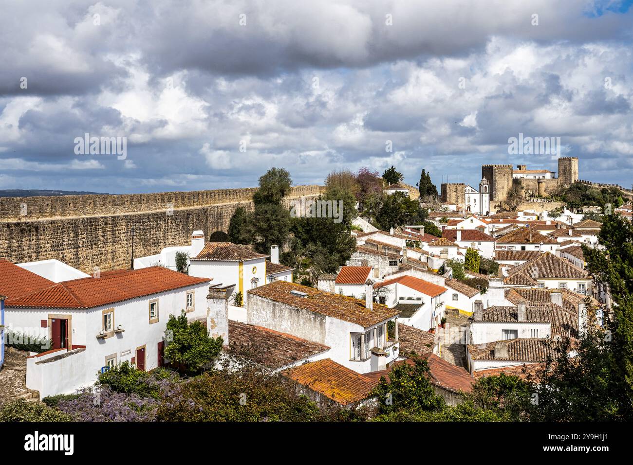 The Castle of Obidos, Castelo de Obidos is a well preserved medieval ...