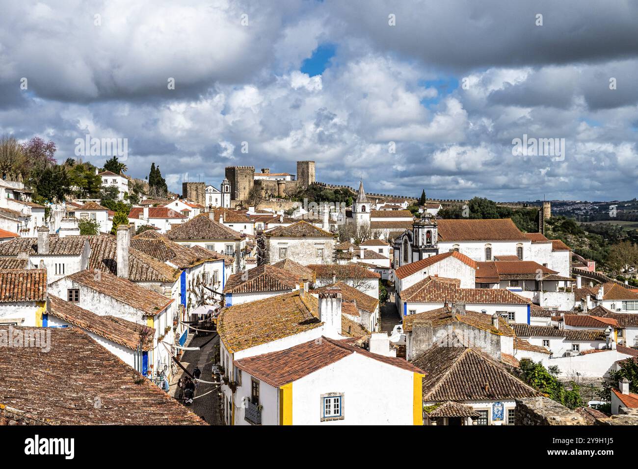 The Castle of Obidos, Castelo de Obidos is a well preserved medieval ...