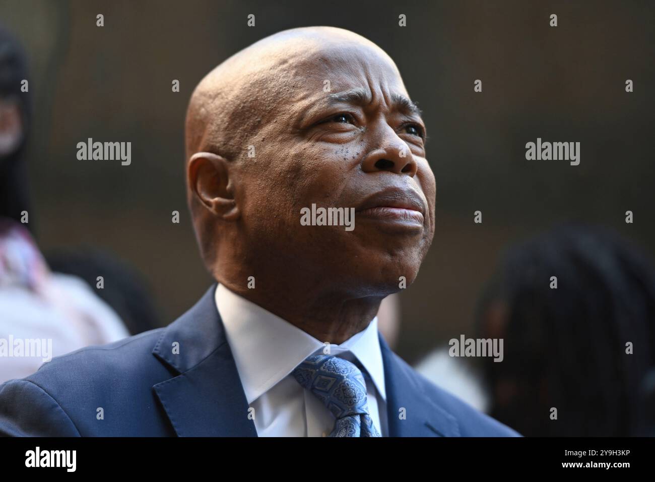 Photo by: NDZ/STAR MAX/IPx 2024 10/10/24 Mayor Eric Adams delivers ...