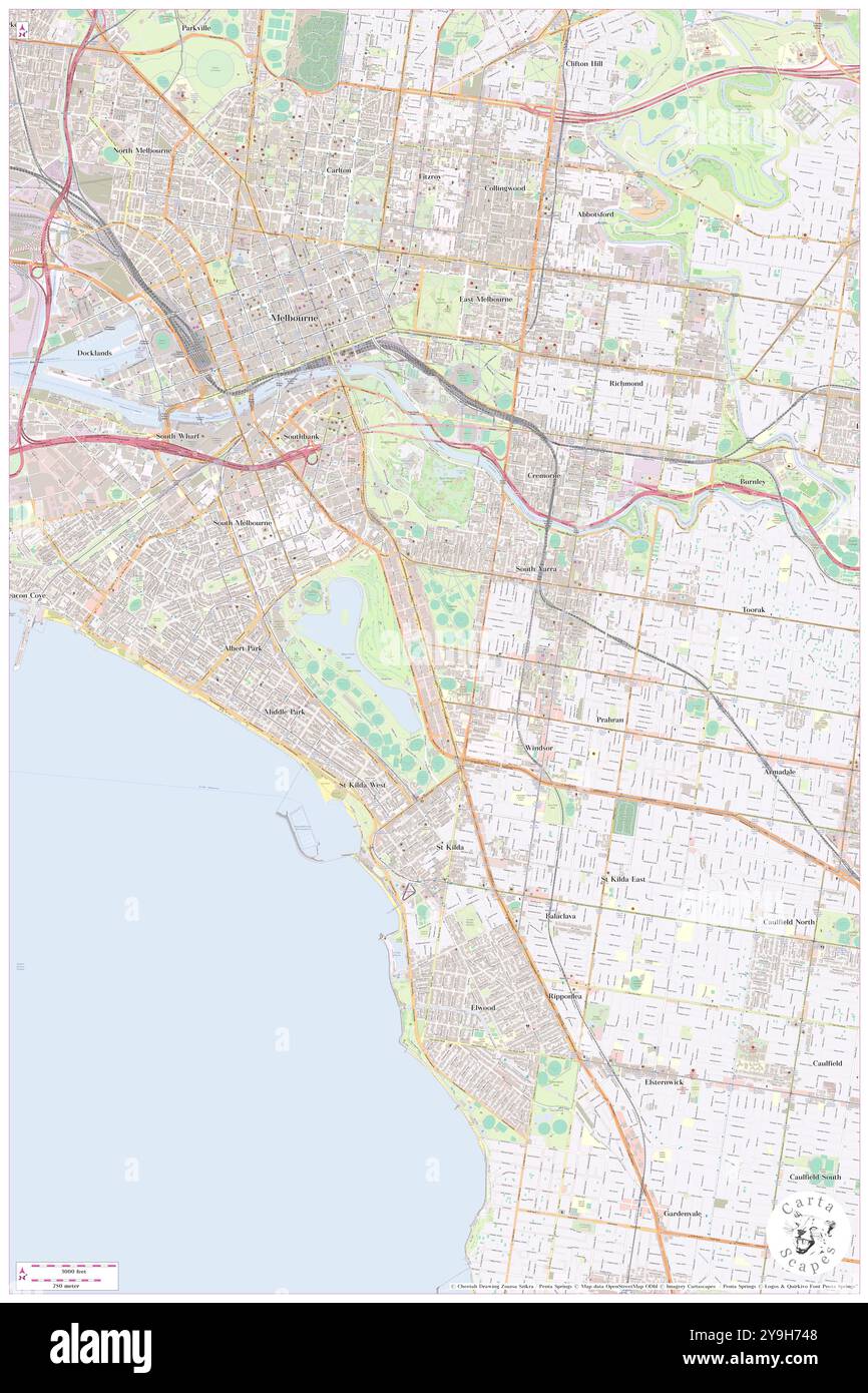 Astra Chevron St Kilda Road, Melbourne, AU, Australia, Victoria, S 37 ...