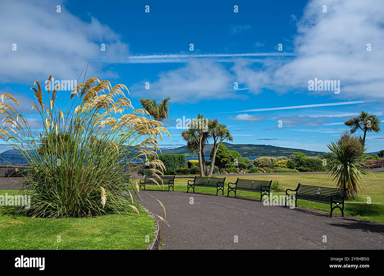 Photography of seaside park in Rothesay, Isle of Bute, Scotland, UK ...