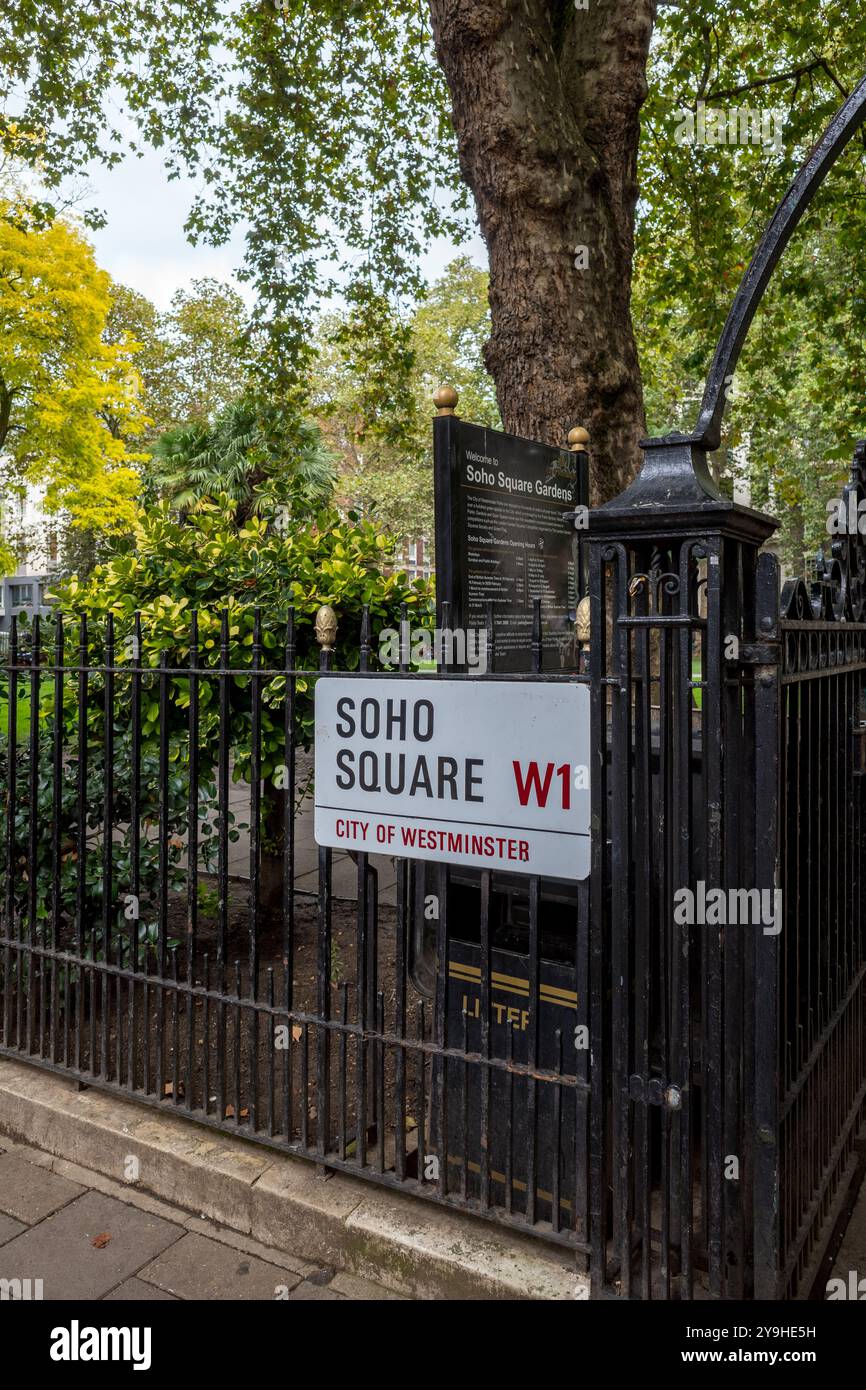 Soho Square W1 - Soho Square is a green space in London's Soho ...