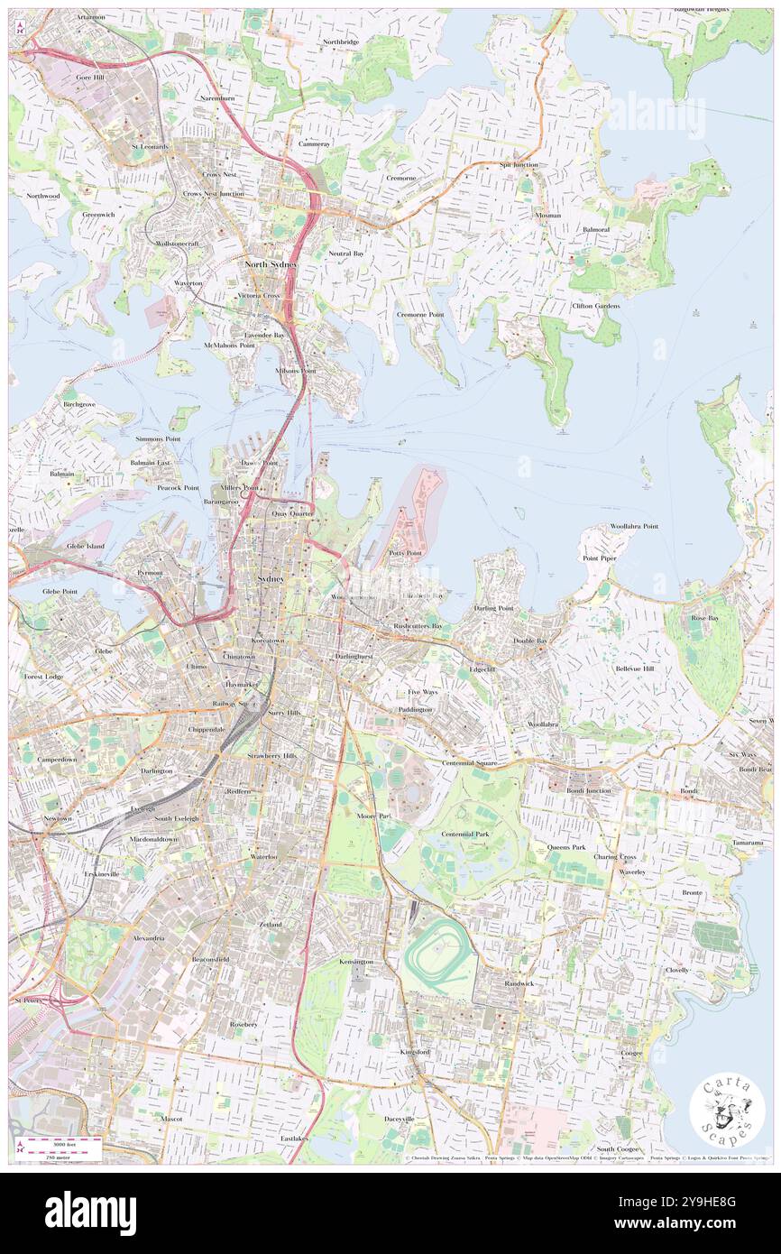 Manning Street, City of Sydney, AU, Australia, New South Wales, S 33 52 ...