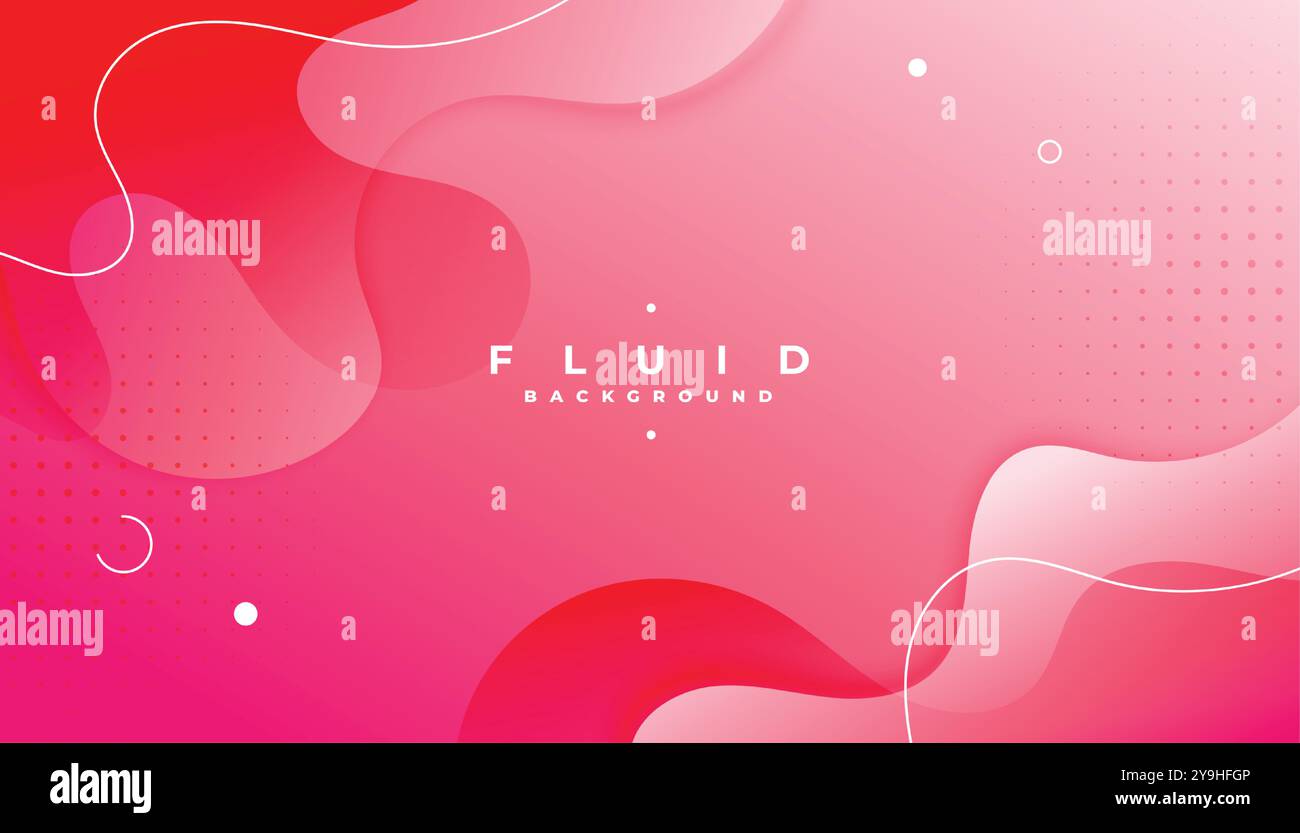 curvy and abstract gradient banner for a trendy presentation vector ...