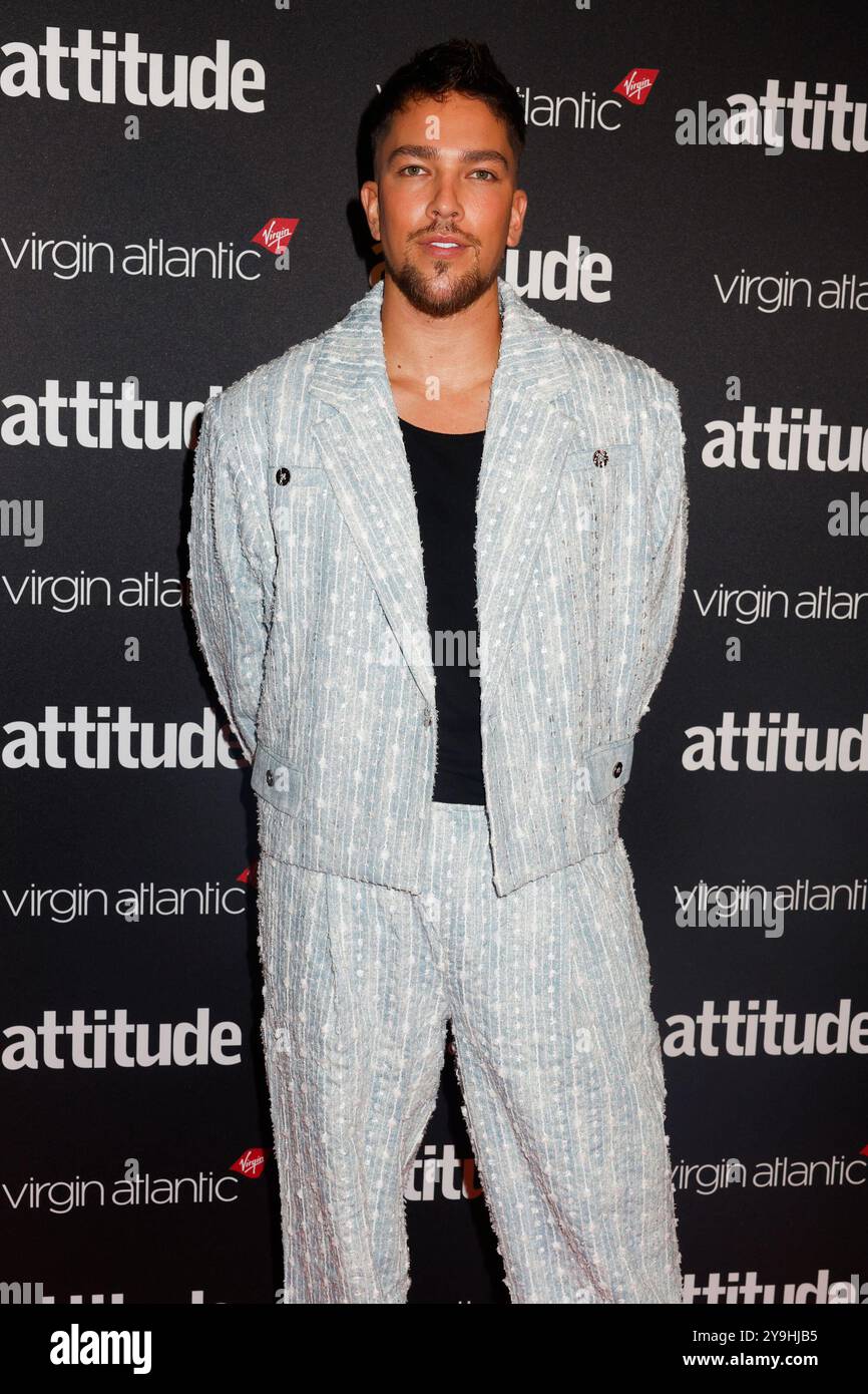 London, UK. 09th Oct, 2024. Matt Terry attends the Attitude Awards 2024 ...