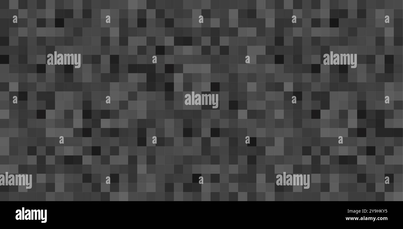Abstract background with blurry pixel color censorship element ...