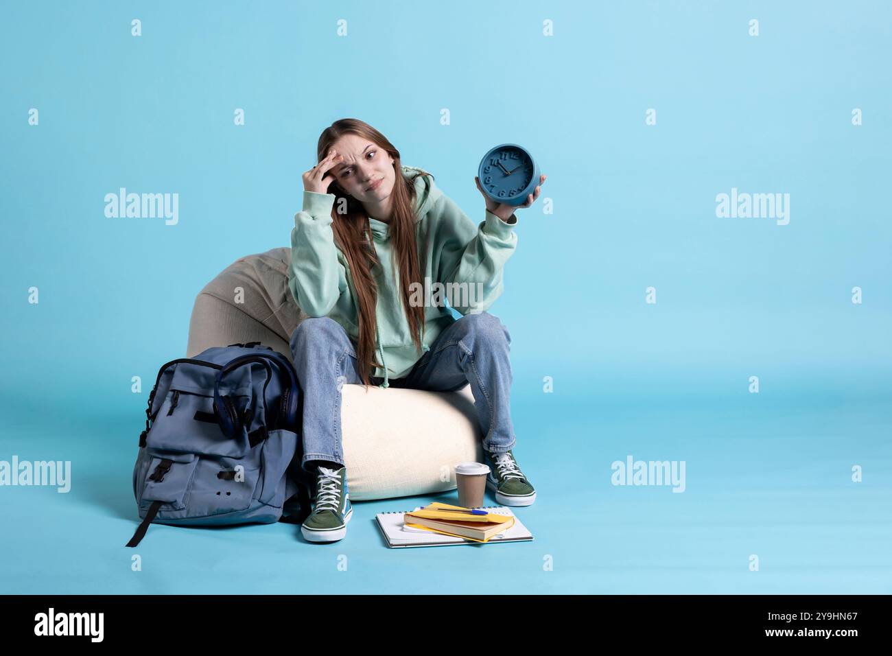 Student feeling overburdened by homework, running out of time before ...