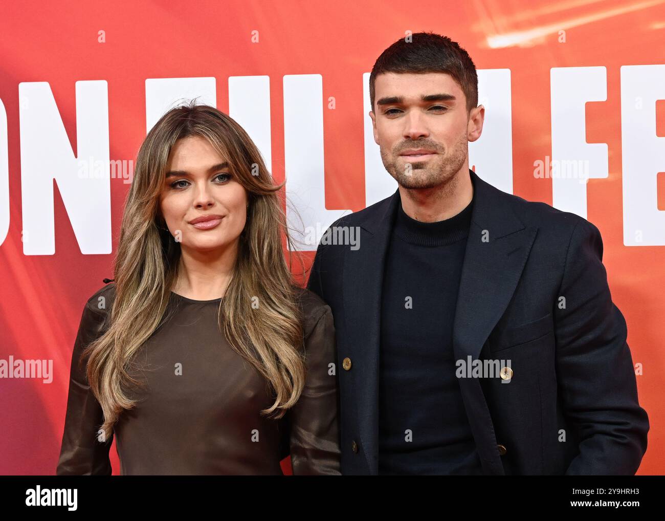 LONDON, ENGLAND: 10th October 2024: Chloe Lloyd and Josh Cuthbert ...