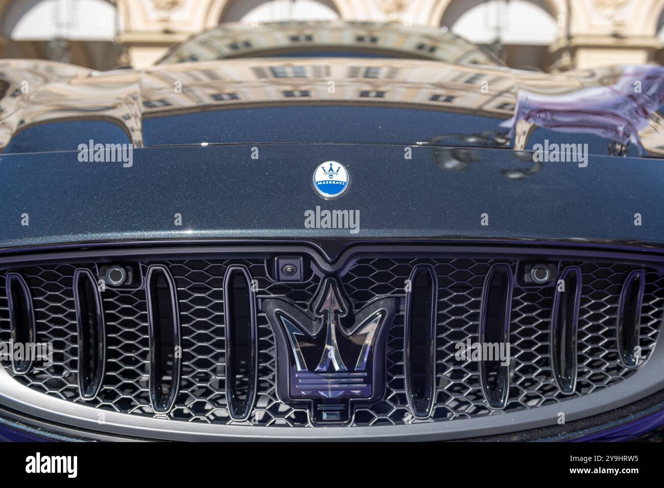 maserati granturismo, trident brand of the stellantis group, project of ...