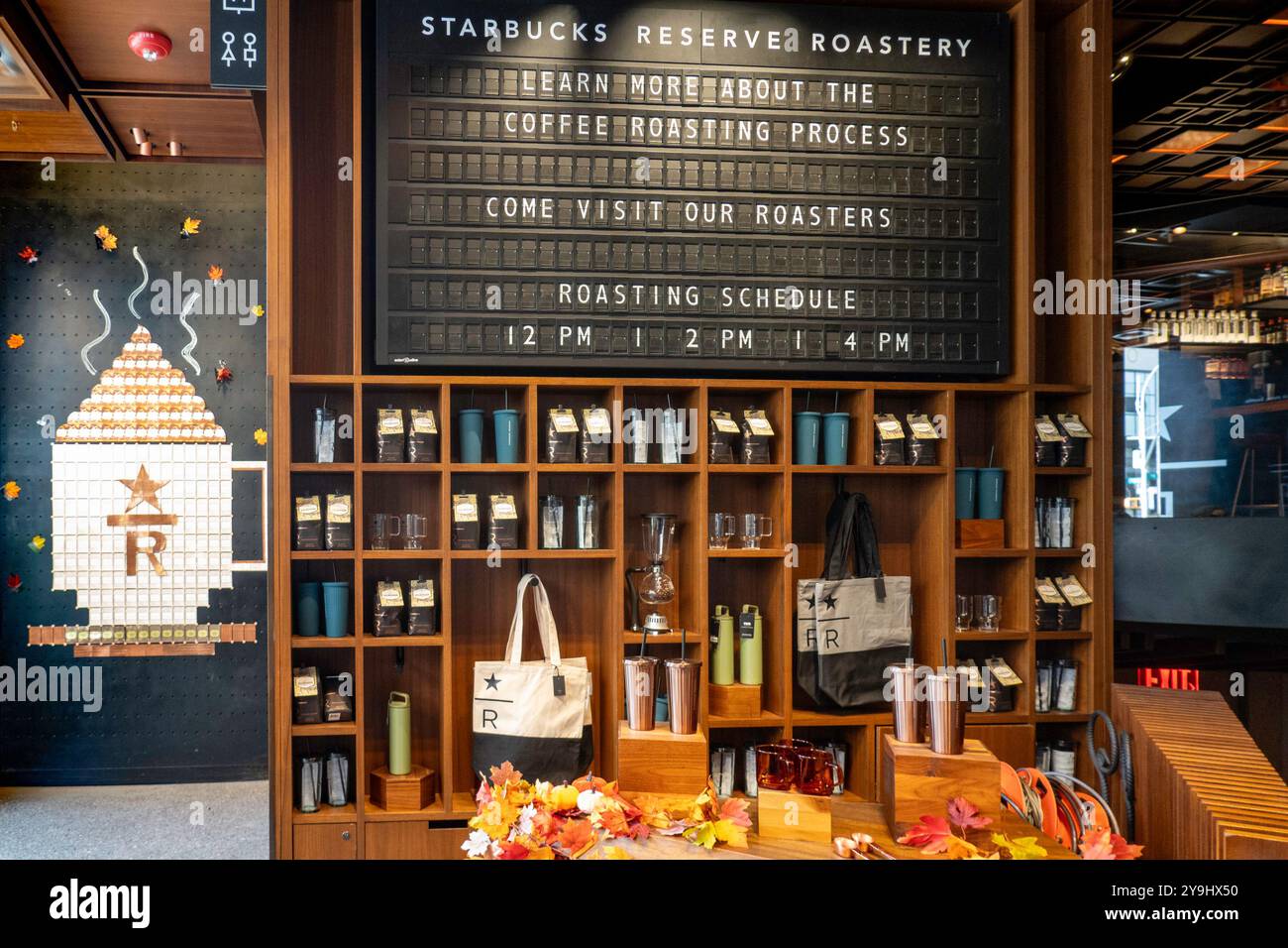 Starbucks Reserve Roastery is a coffee house/restaurant/gift shop ...