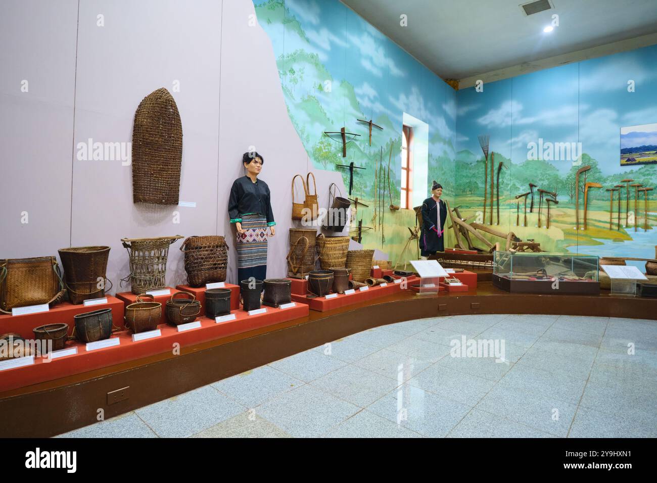 Ethnographic gallery depicting traditional life, crafts, clothes. At ...