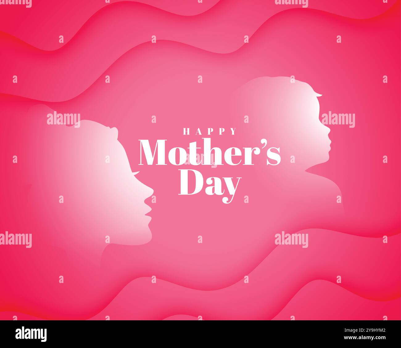 Mother daughter express love Stock Vector Images - Alamy