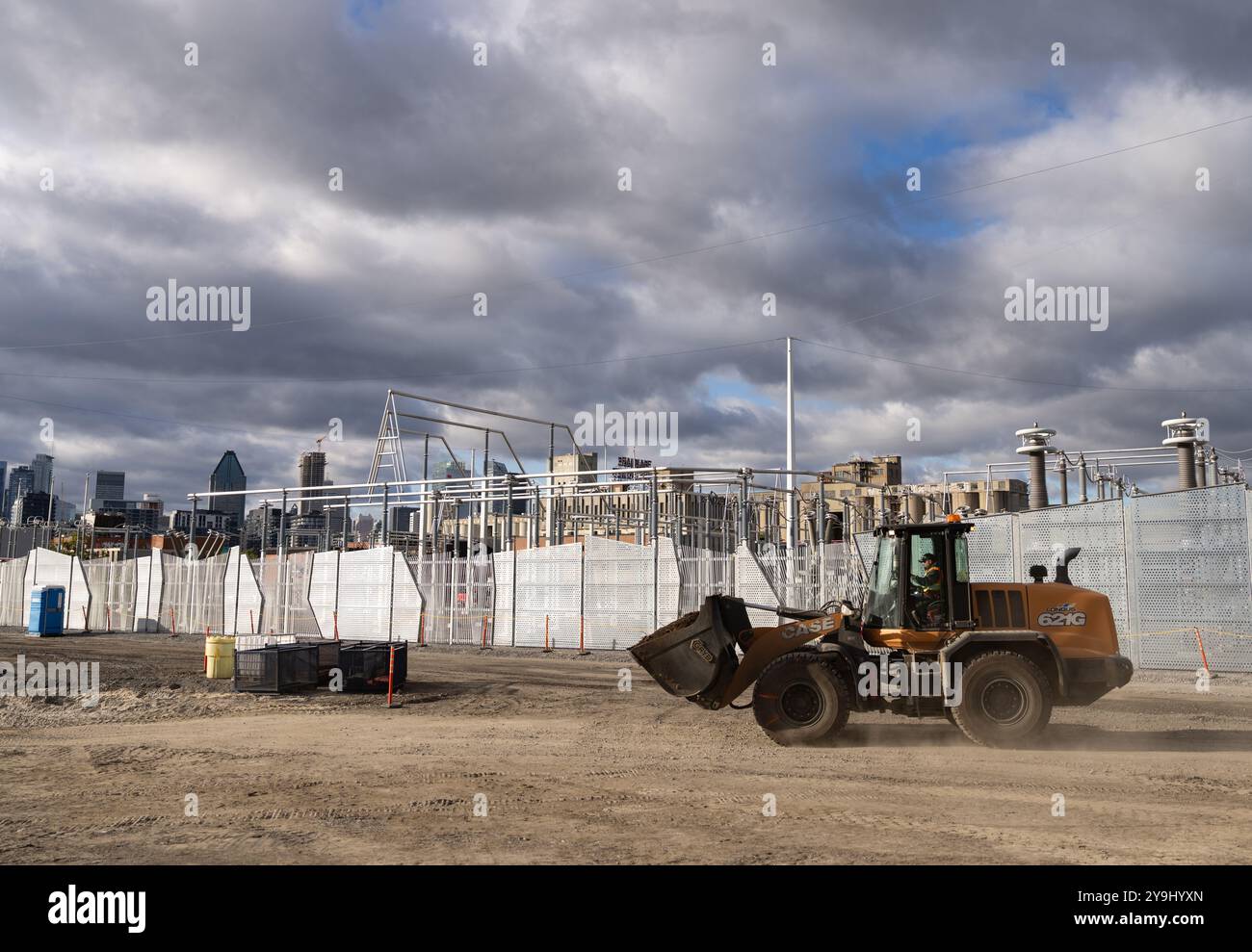Montreal, Canada. 10th Oct, 2024. Hydro-Quebec commissioned its newest ...