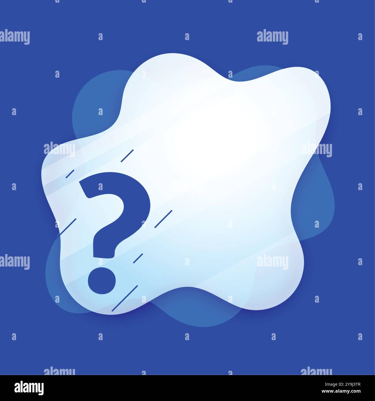 fluid style question mark background for FAQS and queries vector Stock ...