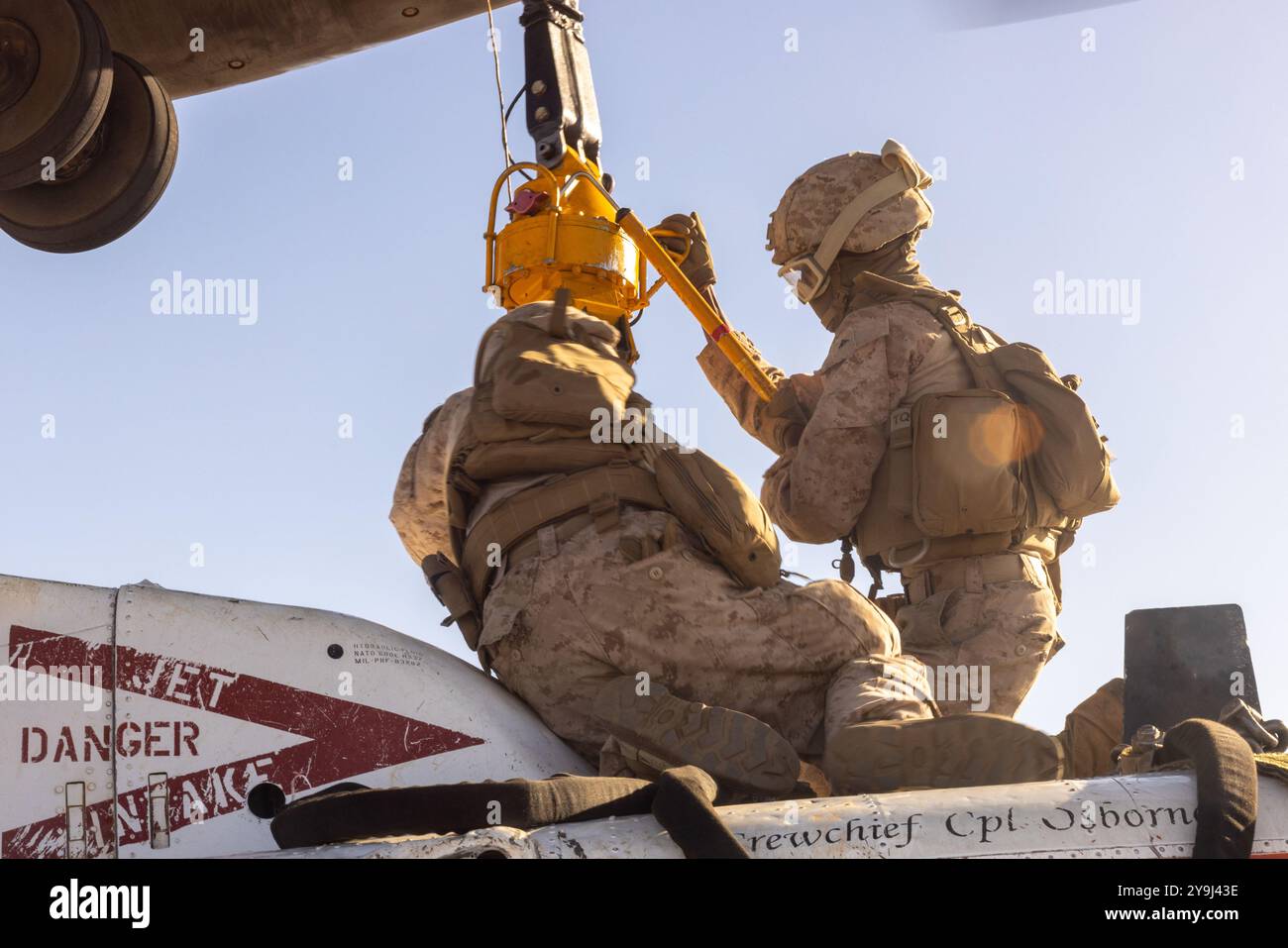 U.S. Marines with 8th Engineer Support Battalion, Combat Logistics ...