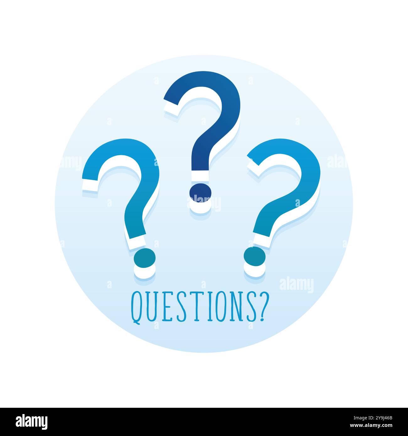 Asking question vector vectors hi-res stock photography and images - Alamy