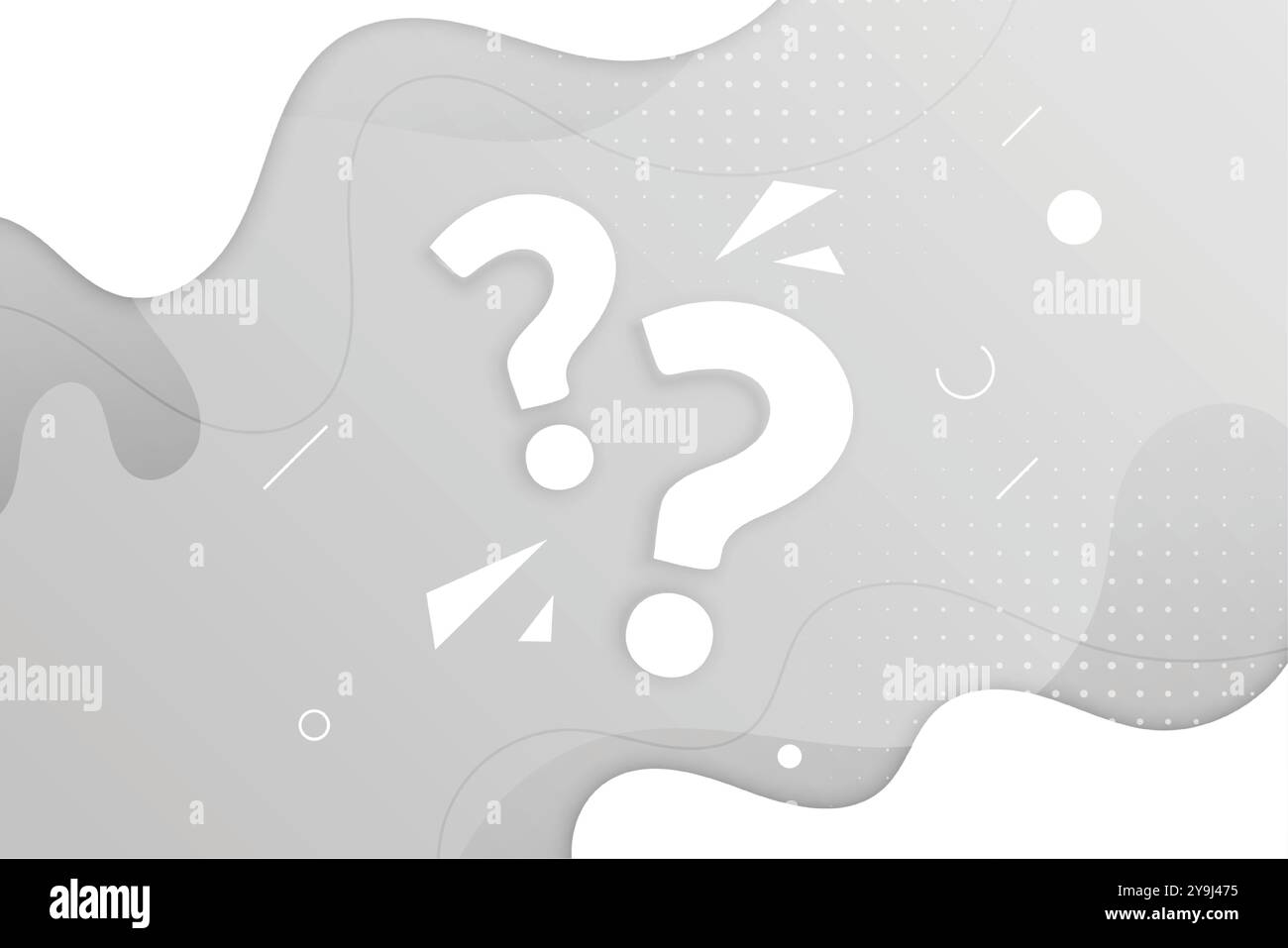 mystery and confusion a question mark background in liquid style vector ...