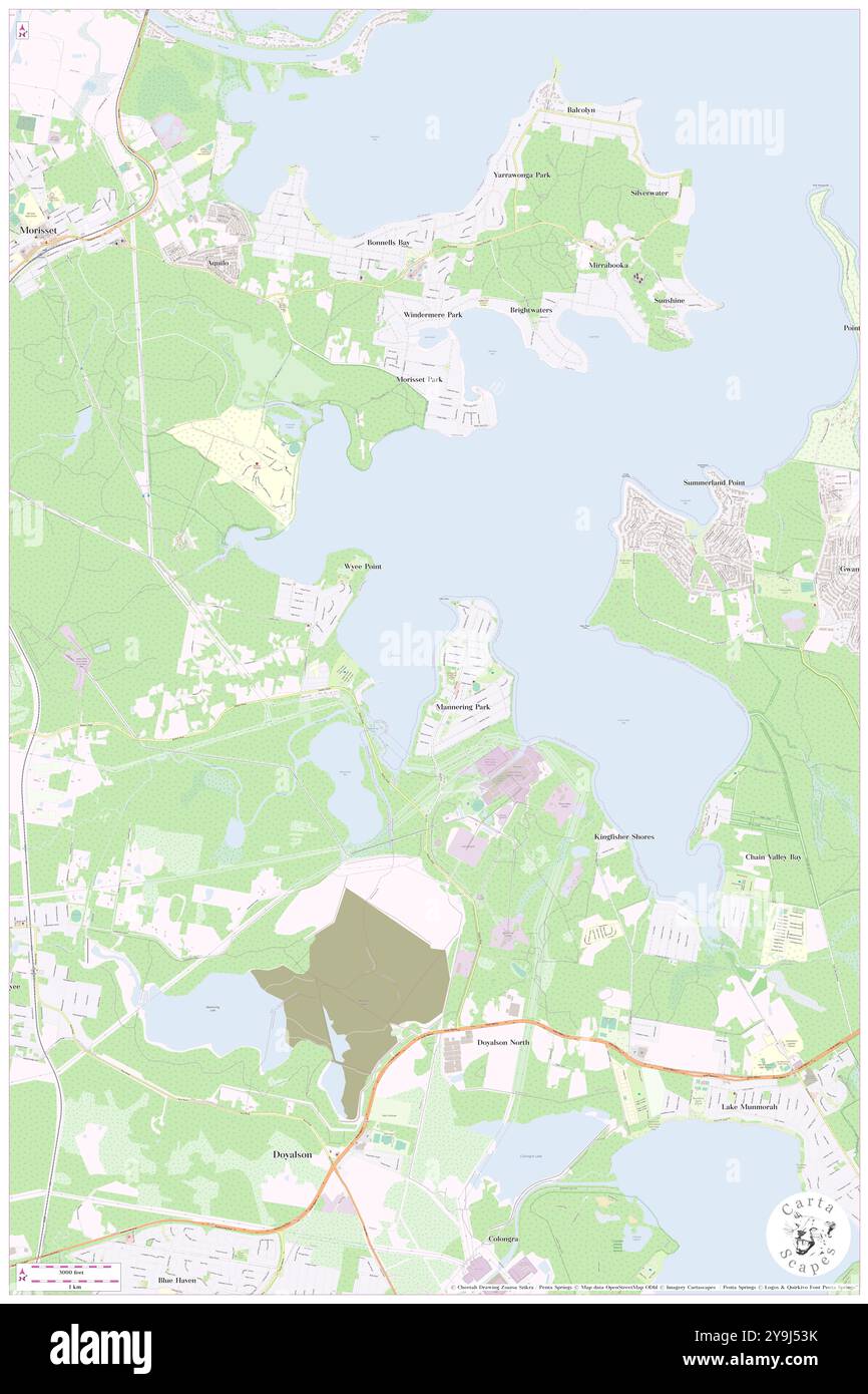 Wyee Bay, , AU, Australia, New South Wales, S 33 8' 54'', N 151 32' 4 ...