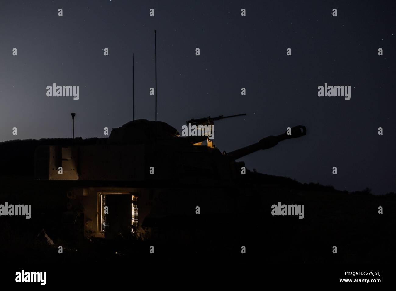 U.S. Army Paladin M109A6, 2nd Battalion, 82nd Field Artillery, 3rd ...