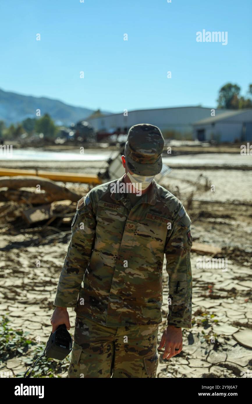 Tennessee Air National Guard Staff Sgt. Taylor Shultz, of the 45th ...