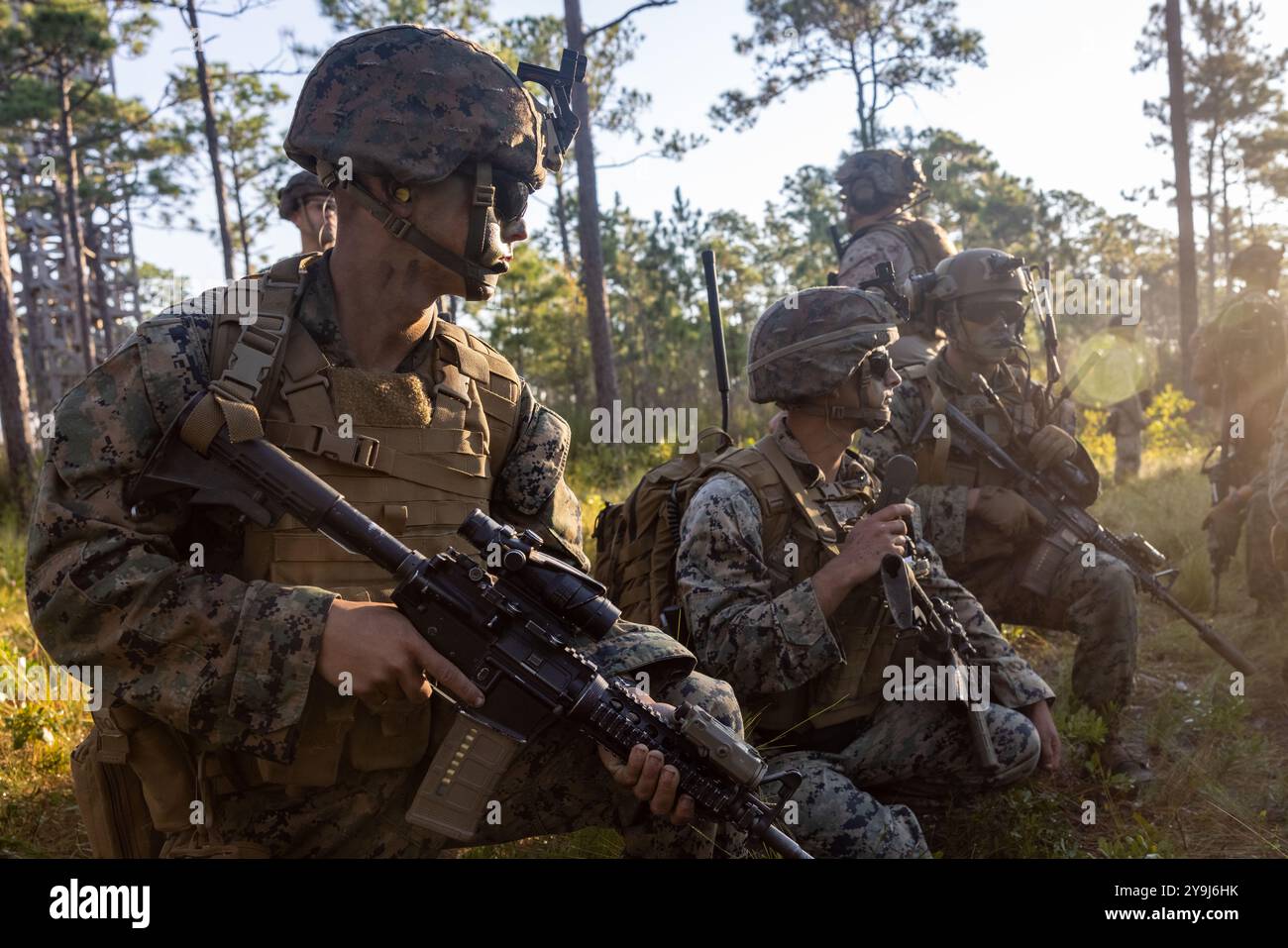 U.S. Marines with 3rd Battalion, 6th Marine Regiment, 2nd Marine ...
