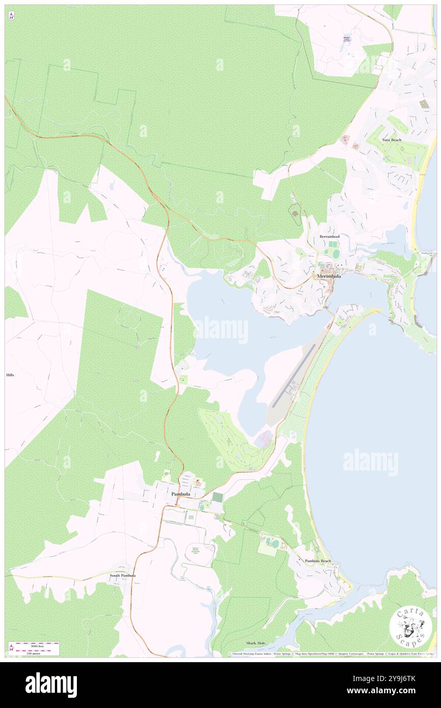 Merimbula Lake, , AU, Australia, New South Wales, S 36 53' 54'', N 149 ...