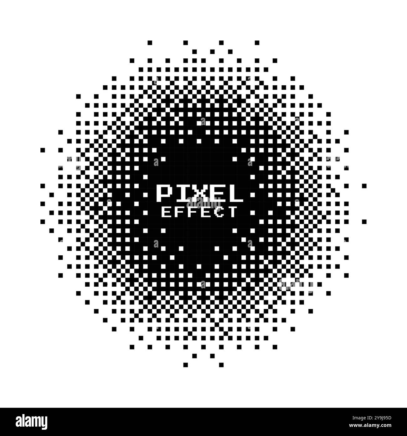 abstract grid pattern background with geometric square blocks vector ...