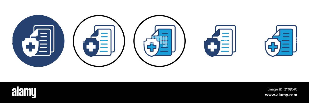 Health insurance icon hi-res stock photography and images - Alamy