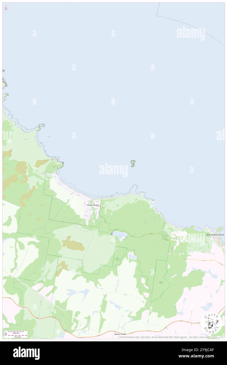 Sisters Island, , AU, Australia, Tasmania, S 40 54' 21'', N 145 34' 15 ...
