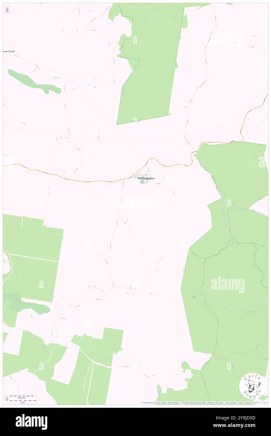 Mallanganee Cemetery, Kyogle, AU, Australia, New South Wales, S 28 54 ...