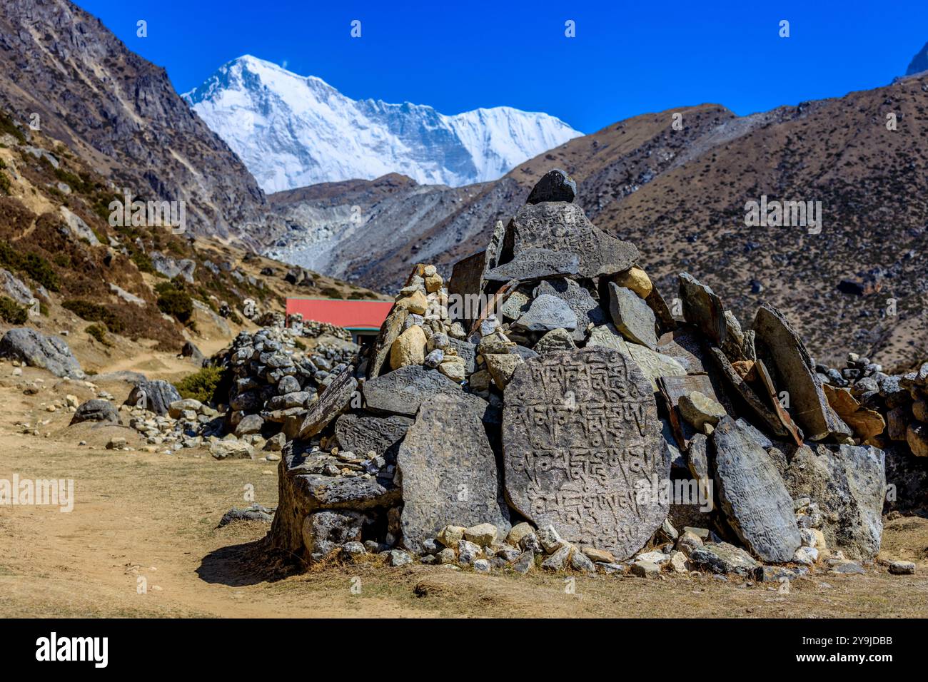 Buddhist stupa sacred building in Nepal. The greatest stupa in ...