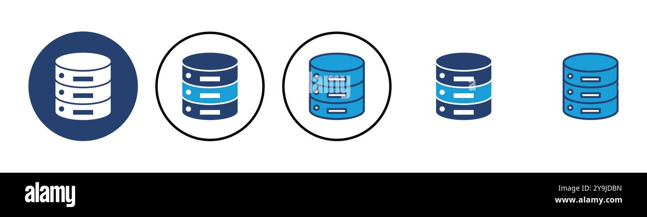 Database icon vector. database vector icon Stock Vector Image & Art - Alamy