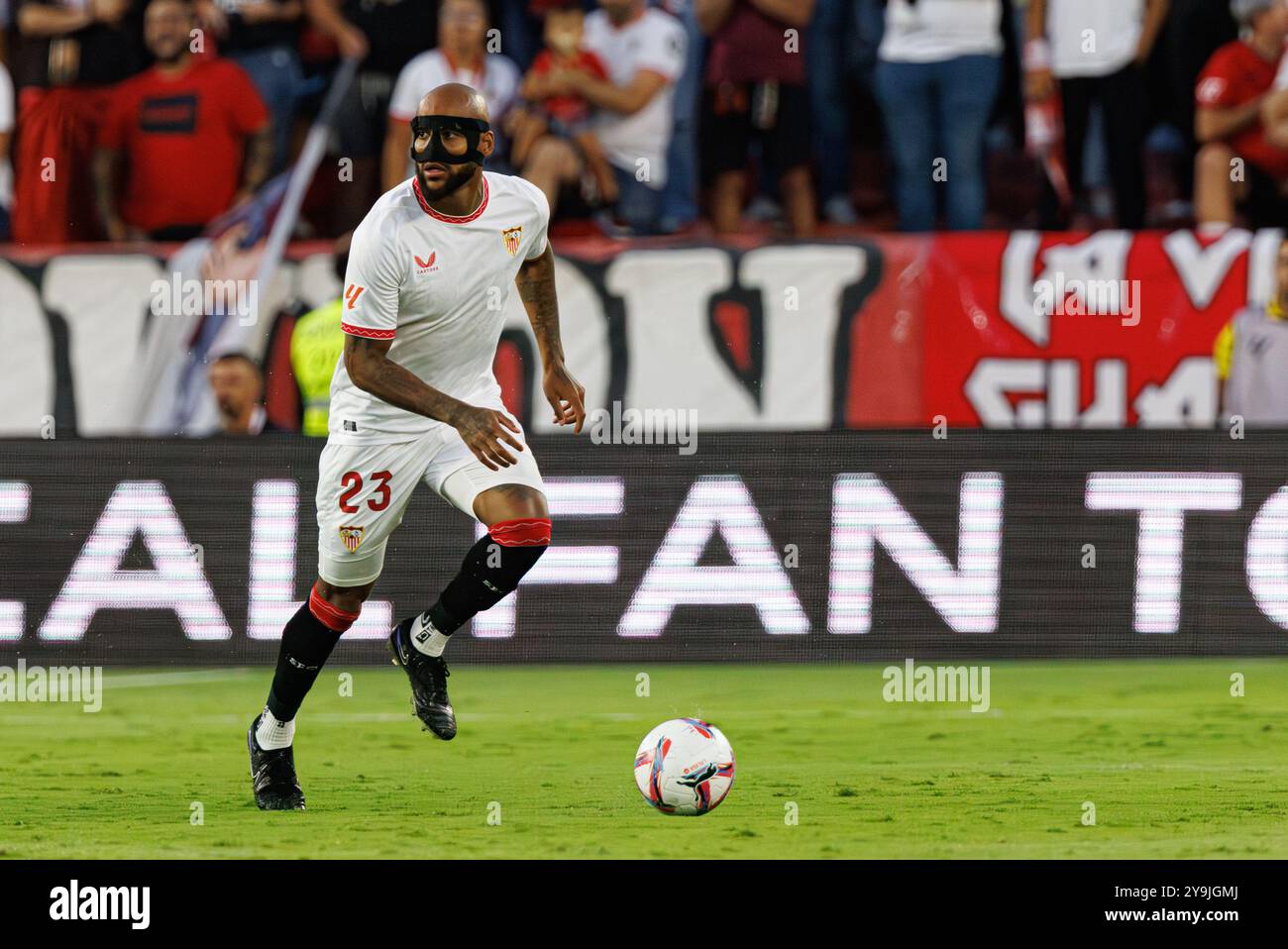Marcao seen during LaLiga EA SPORTS game between teams of Sevilla FC ...